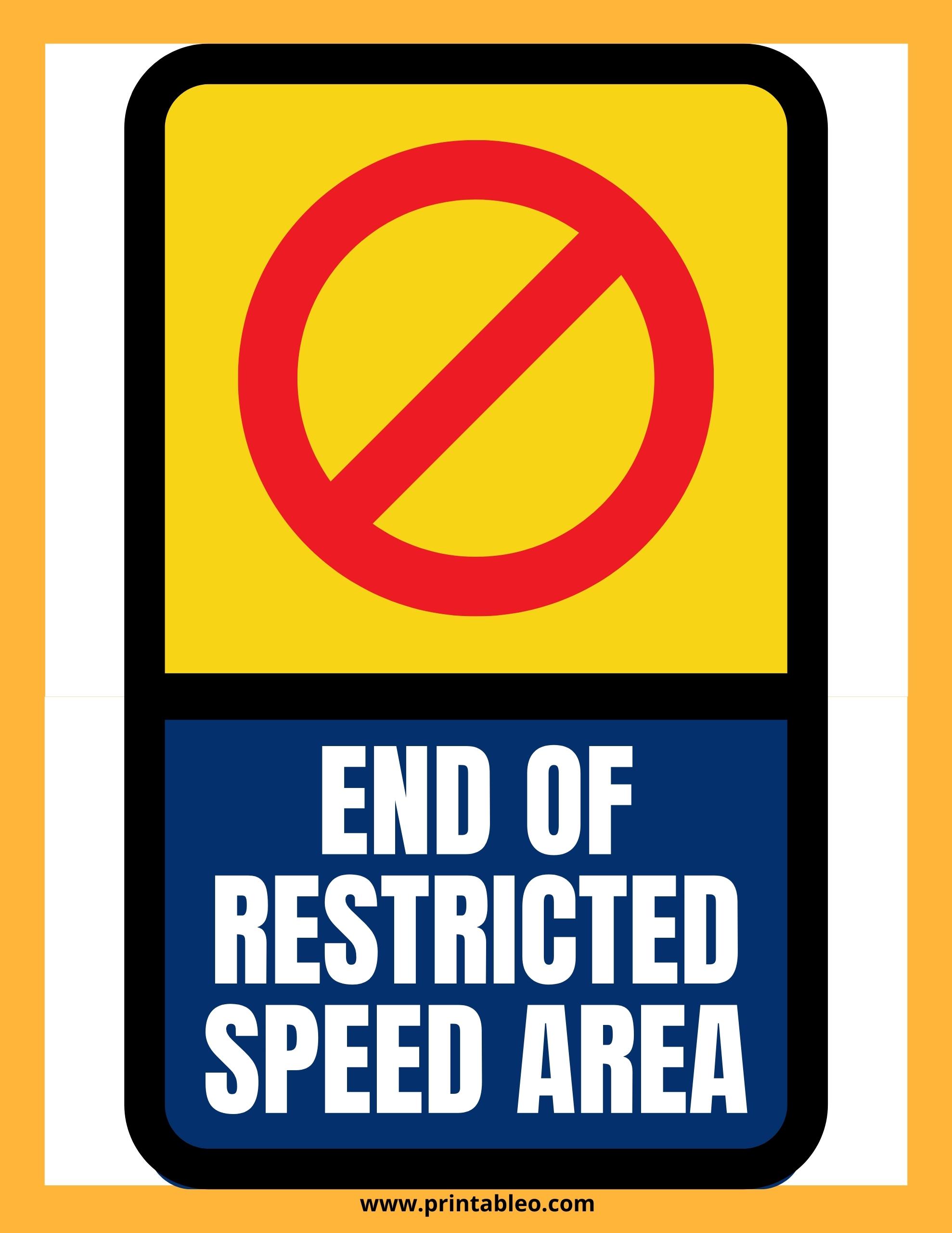 20+ Restricted Area Signs | Download Printable FREE PDFs
