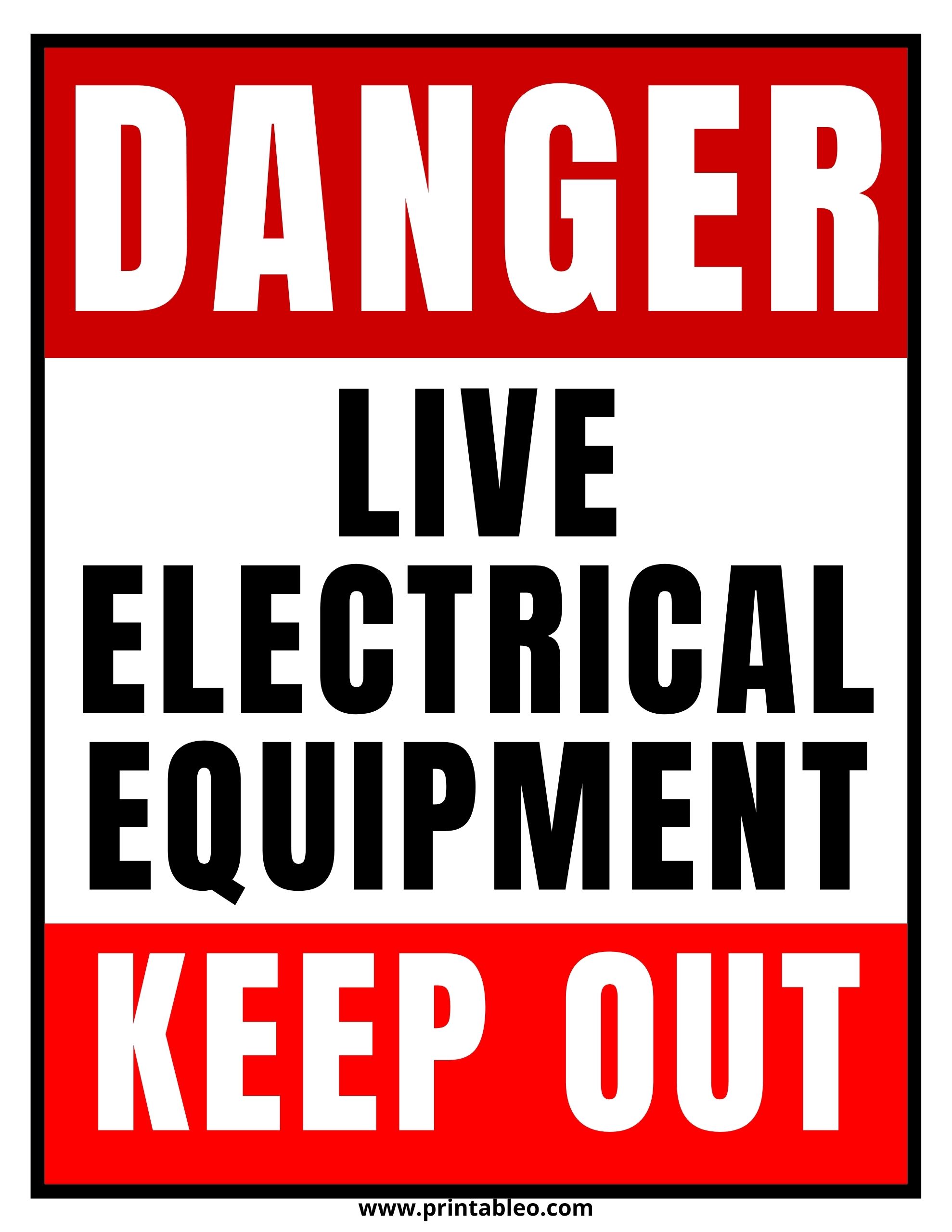 22+ Electrical Hazard Sign | Download FREE Printable PDFs.