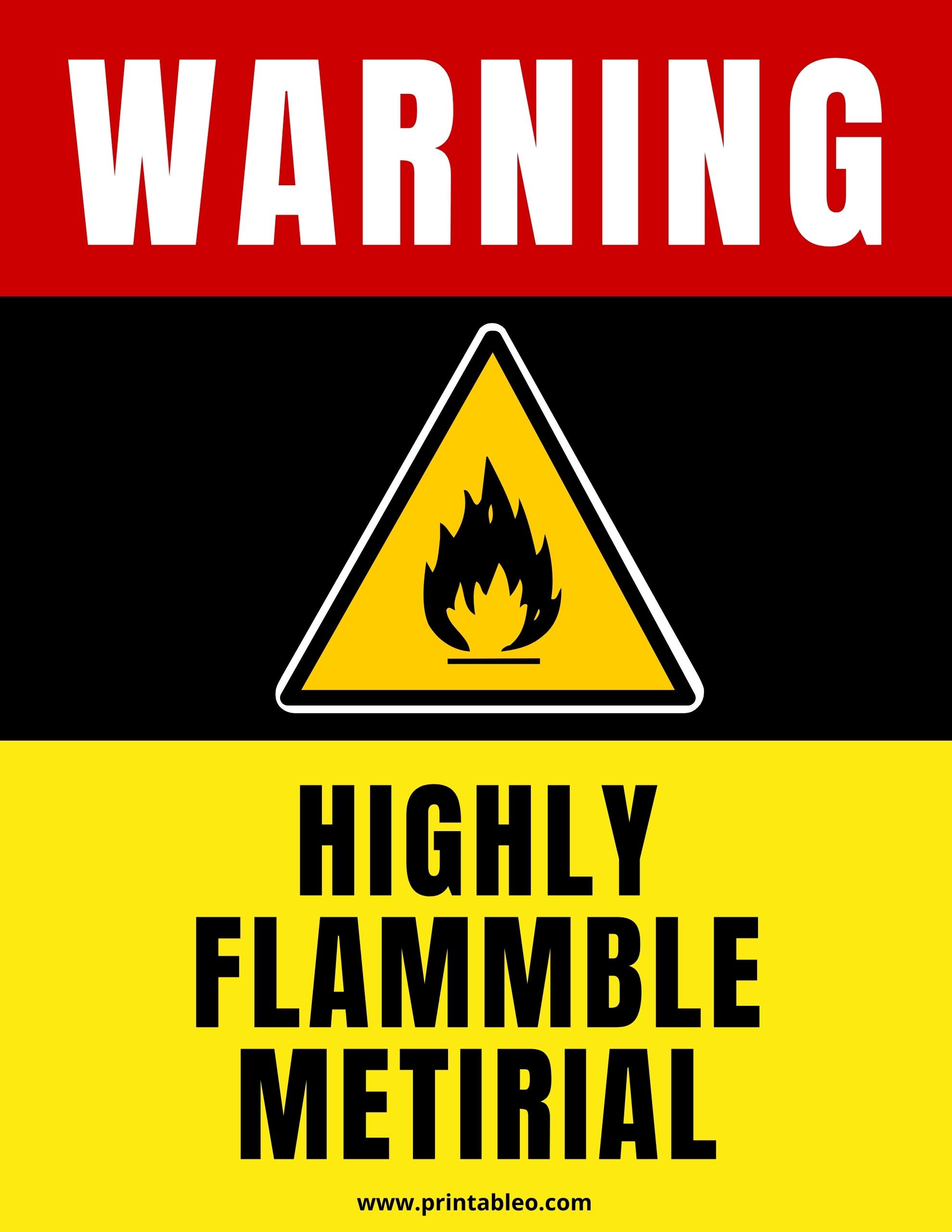 20+ Printable Warning Safety Sign | FREE PDF