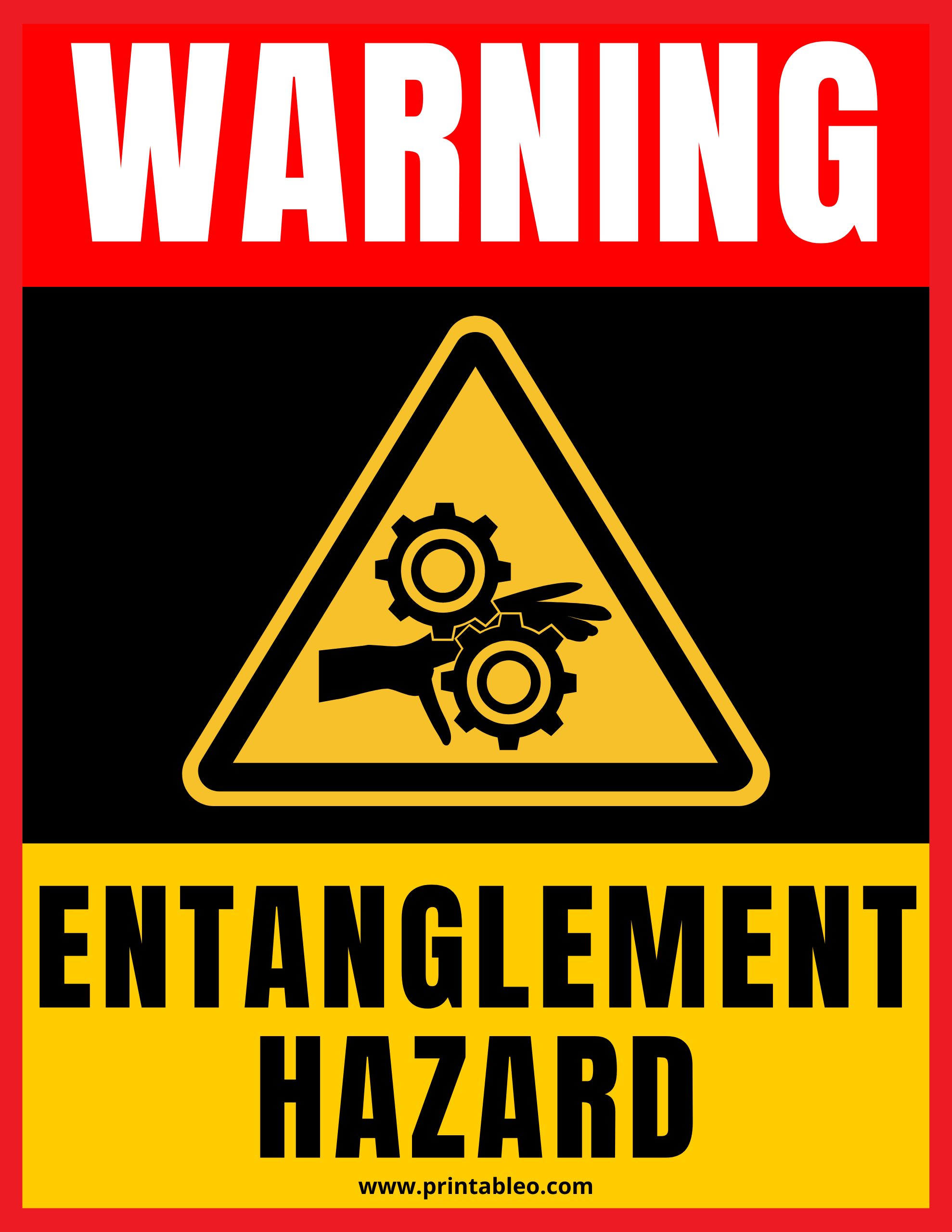 20+ Printable Warning Safety Sign | FREE PDF