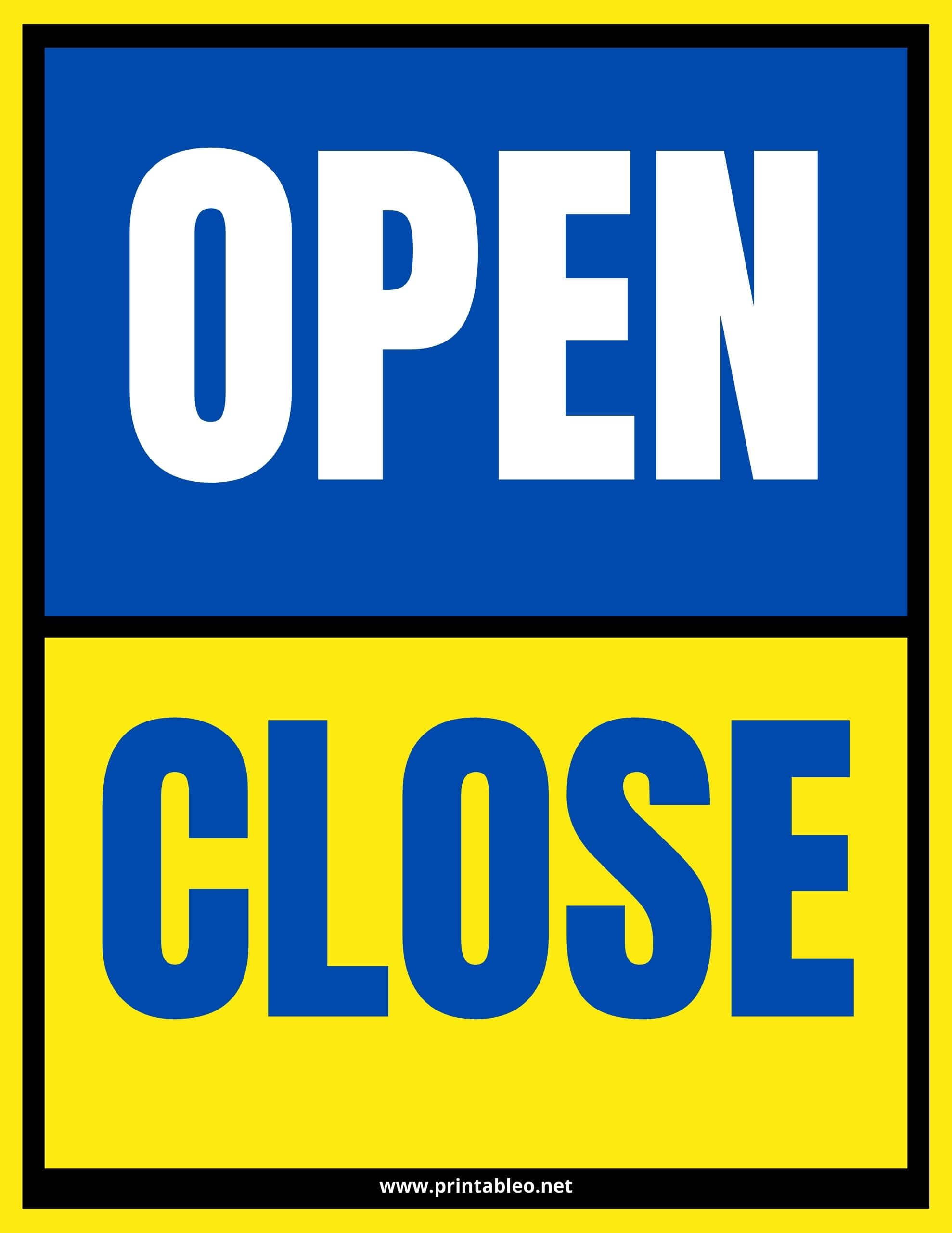 50+ Printable Please Close Door Sign - Printableo.Com