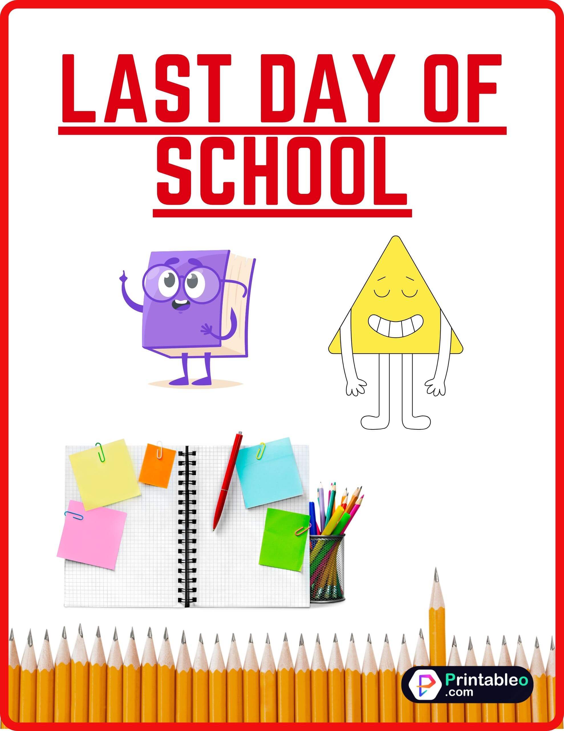 32+ Last Day Of School Signs | Download FREE Printable