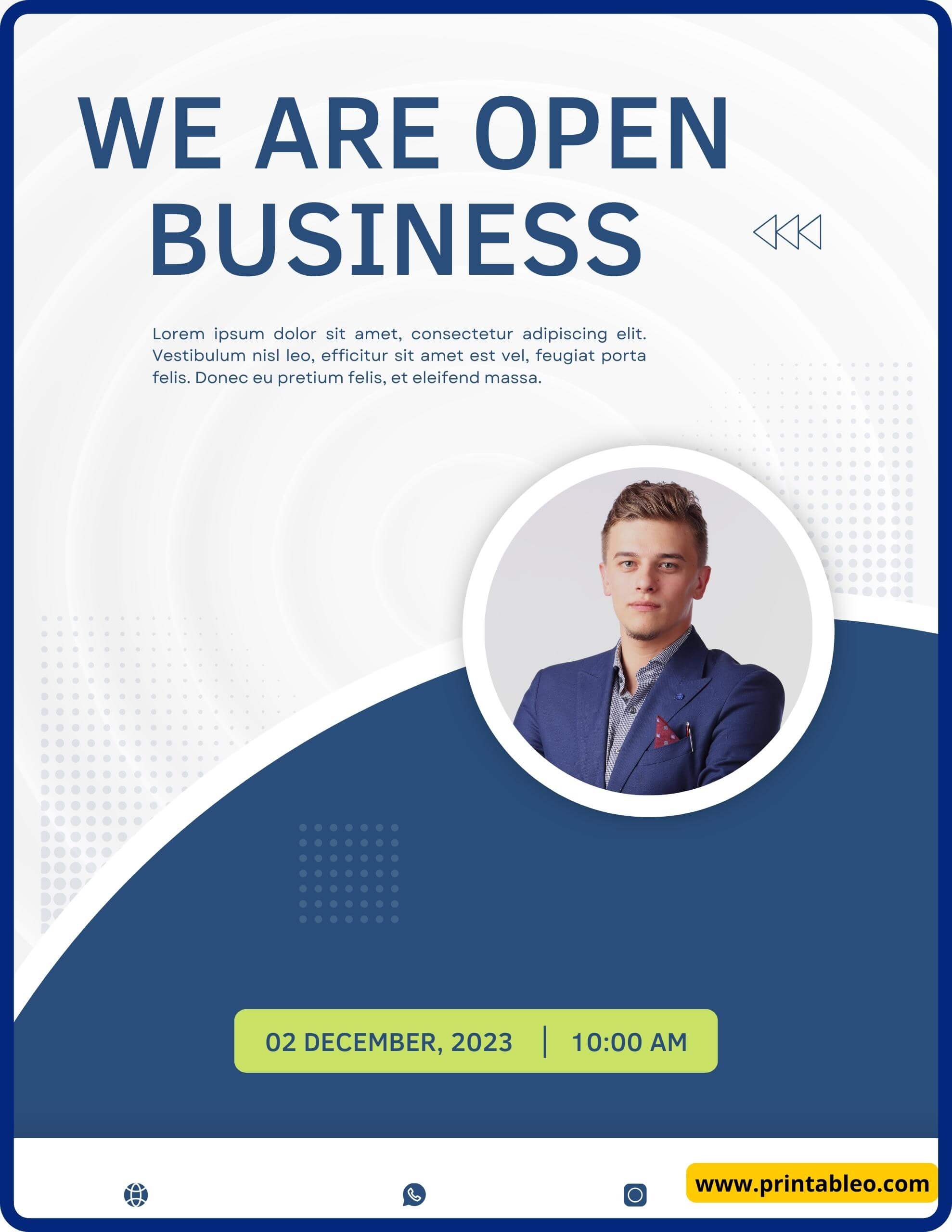 22+Business Open Sign Printable Templates - Printableo.Com