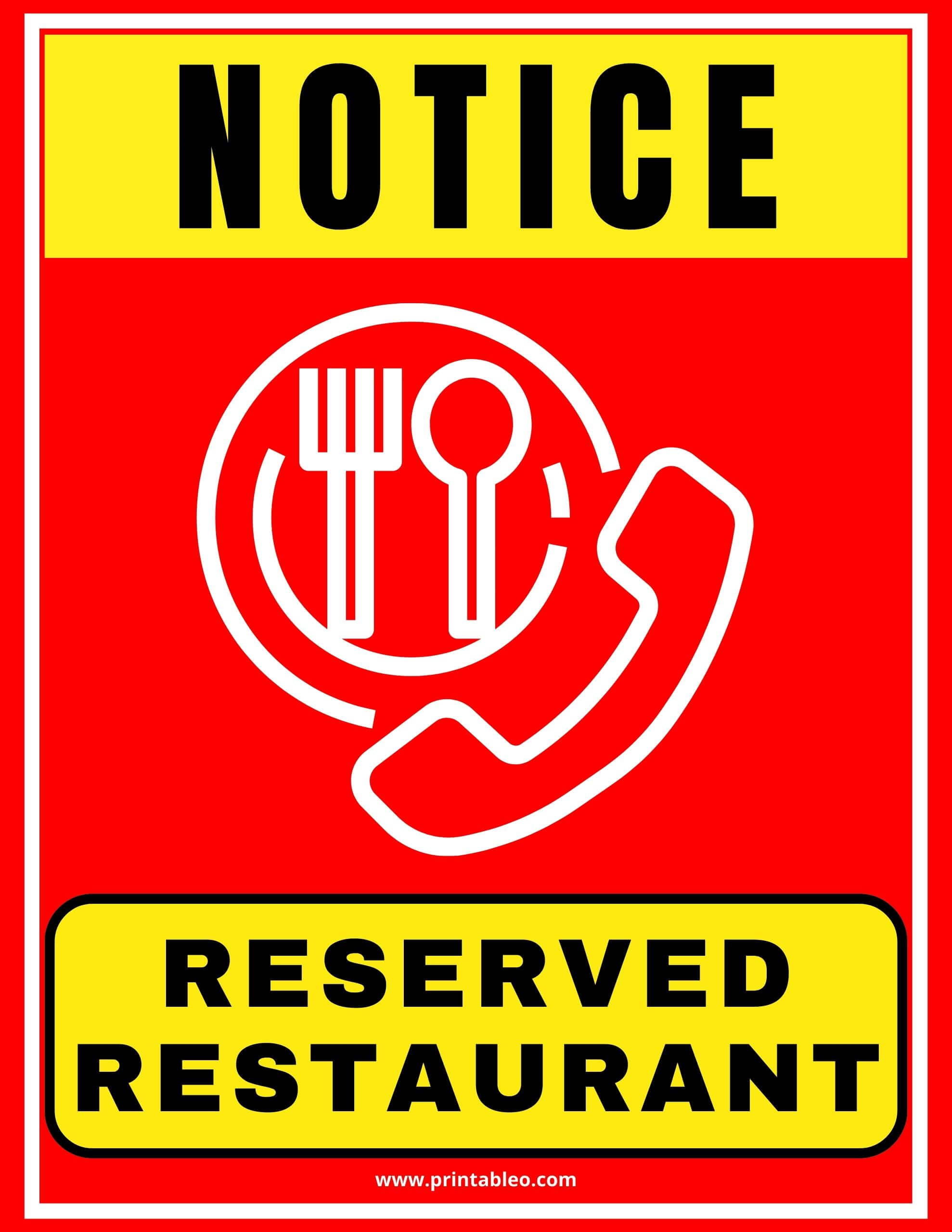 25+ Reserved Seat Signs | Download Printable PDFs