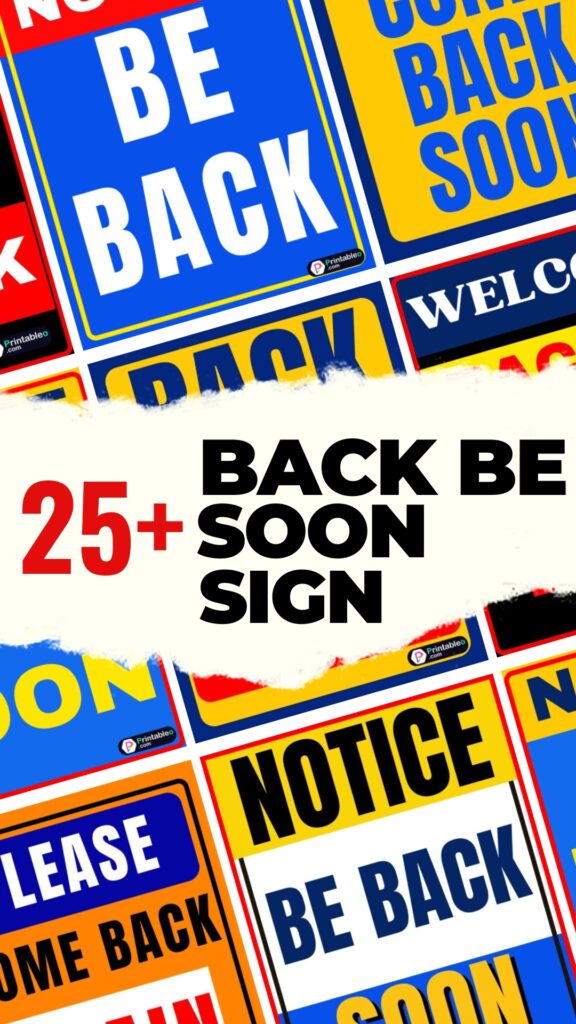 25+ Welcome Back Sign | Download FREE Printable PDFs