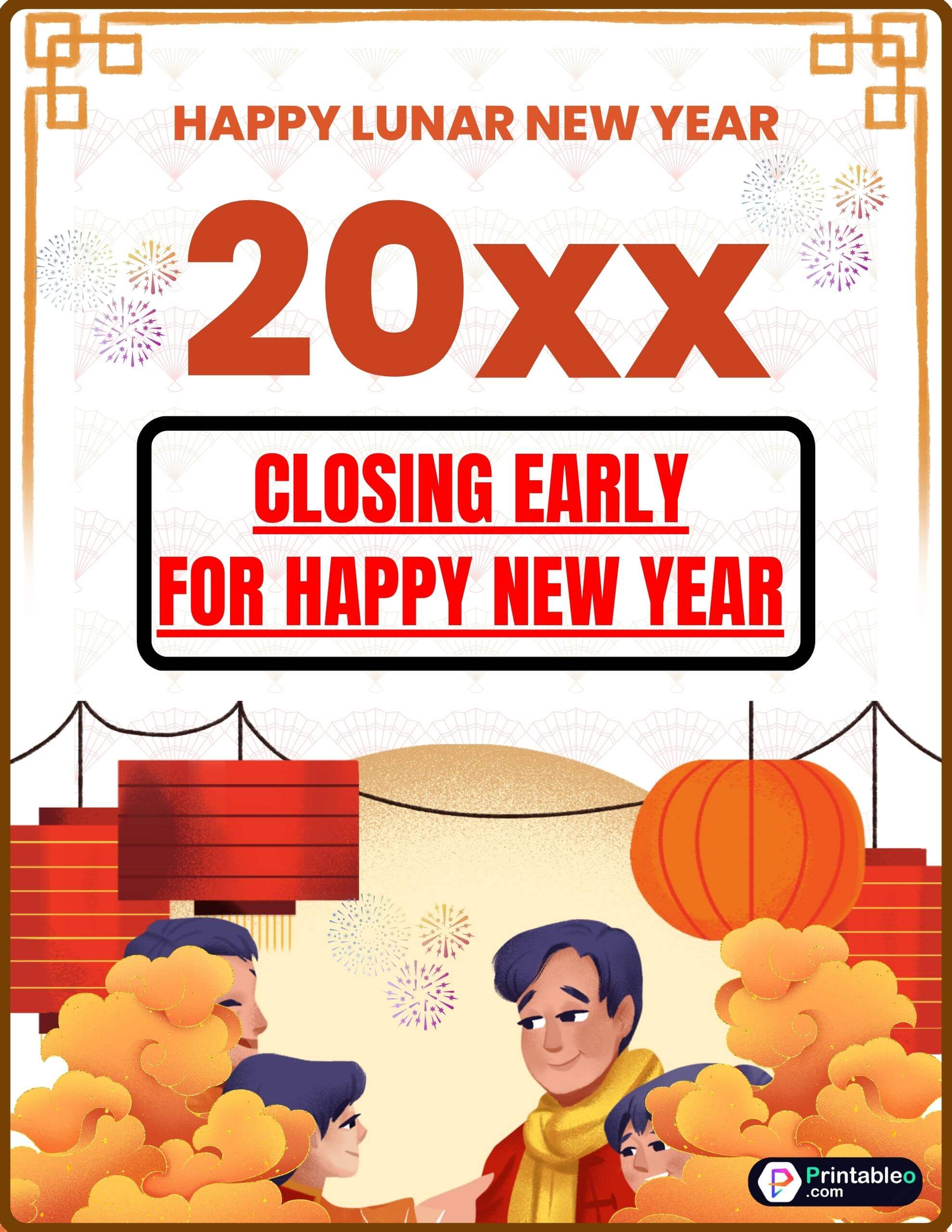 22+Closing Early Sign | Printable PDF - Printableo.Com
