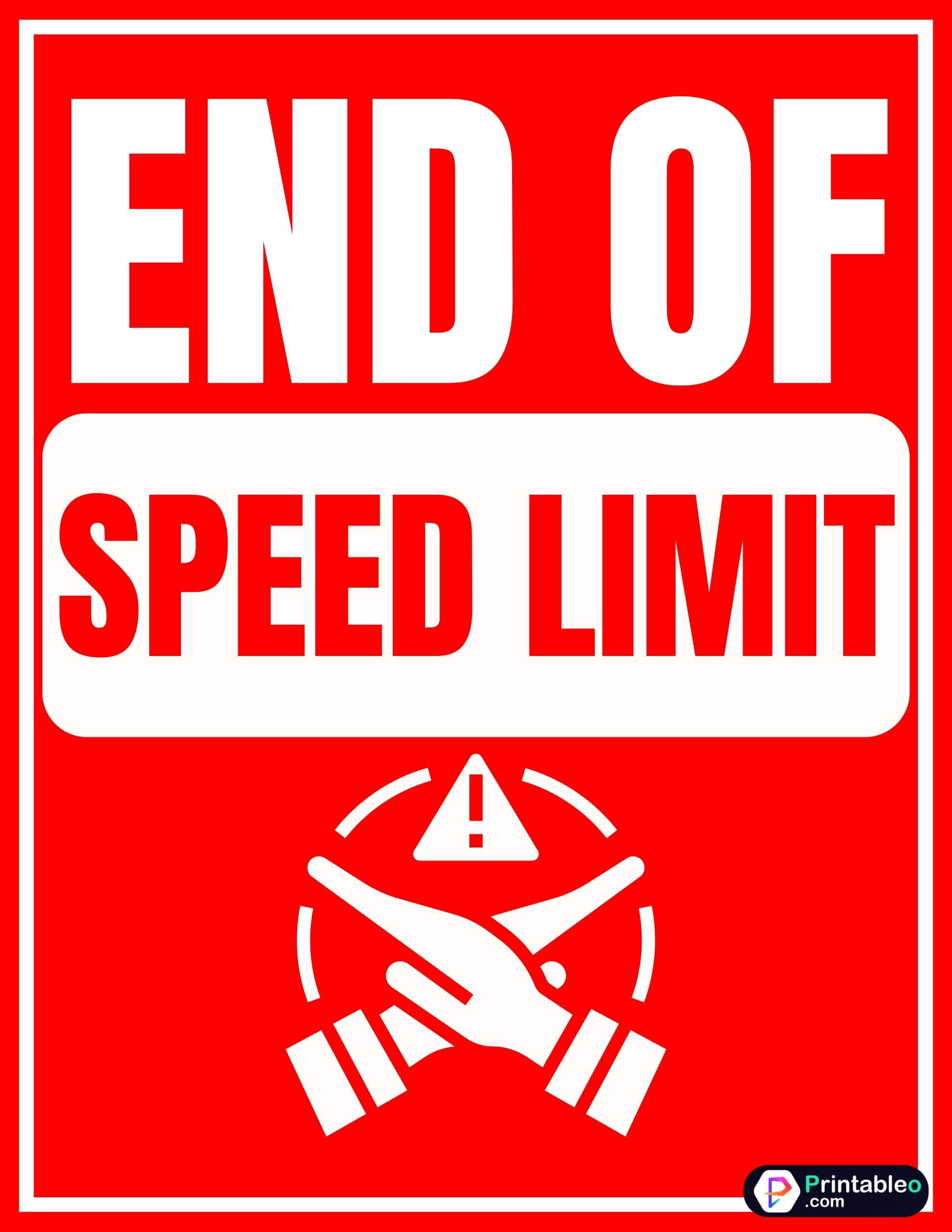 40+ Speed Limit Sign - Printableo.Com