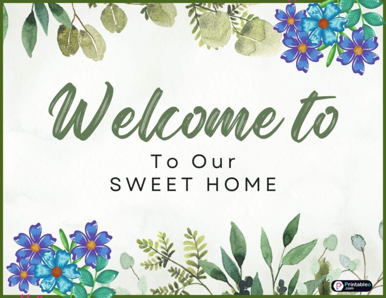 15+ Front Door Sign | Download Printable PDF