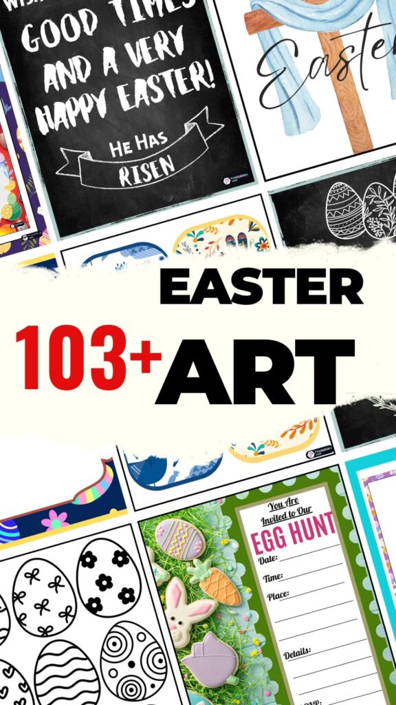 10+ Free Printable Easter Chalkboard Art & Ideas