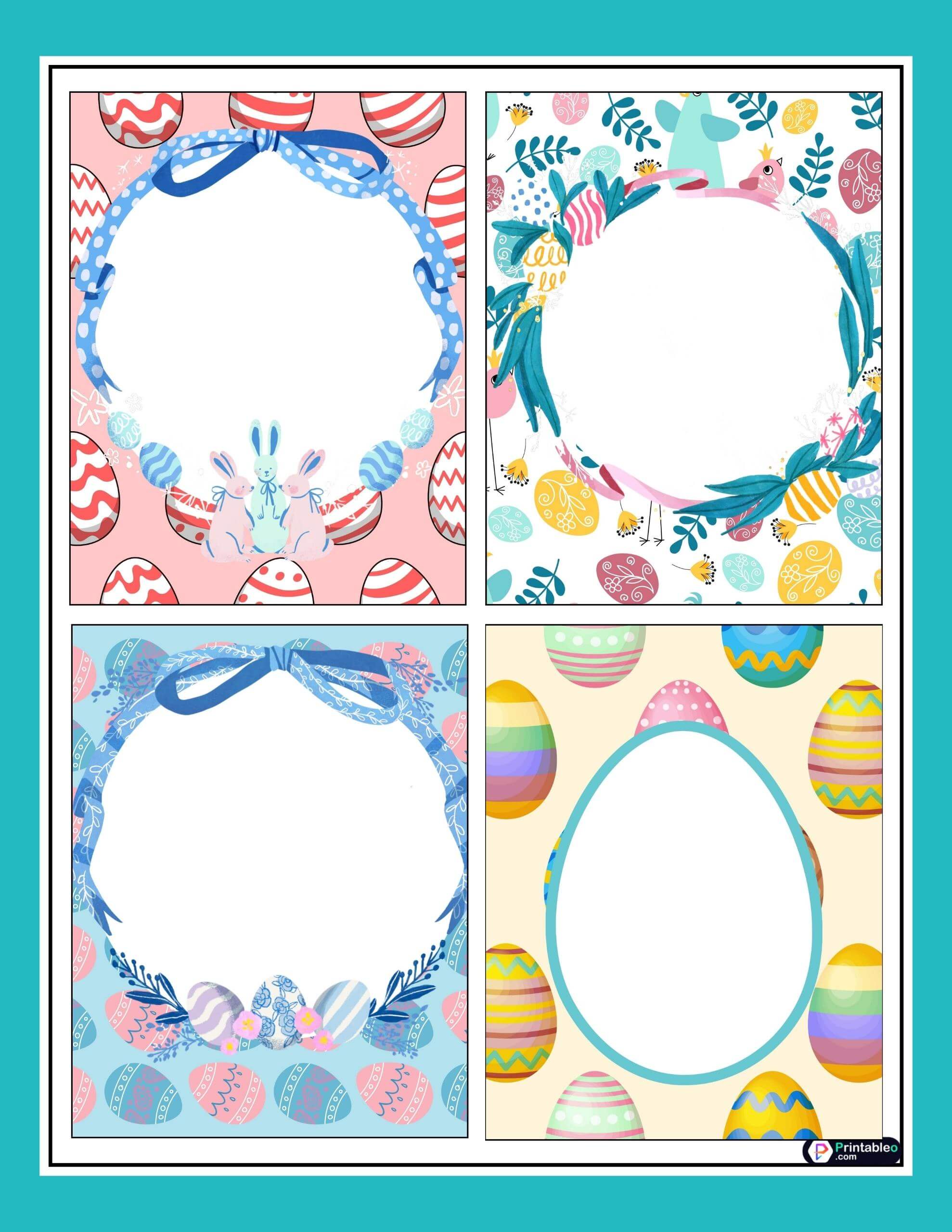 31+ Printable FREE Easter Name Tags & Tables