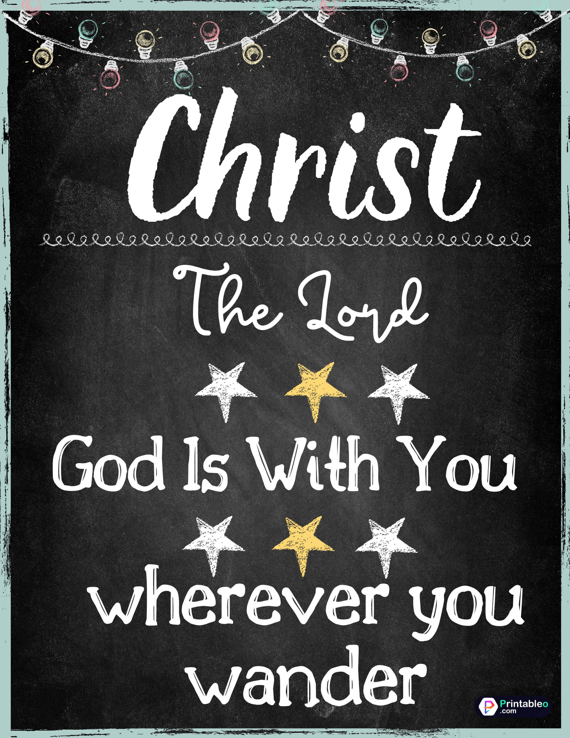 10+ Free Printable Easter Chalkboard Art & Ideas